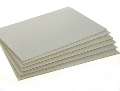 China Papel de placa duro cinzento lateral dobro contra onda para a mobília/capa do livro à venda