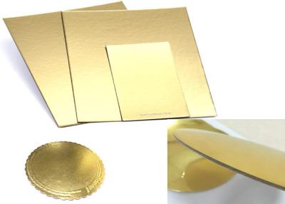 China Placas cinzentas laminadas metalizadas do bolo do papel do ouro da placa da folha de ouro cartão brilhante à venda