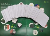 China Customized Square Coated Duplex Grey Paperboard 230-450 gsm for Cut Round Angle for sale