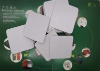 China Customized Square Coated Duplex Grey Paperboard 230-450 gsm for Cut Round Angle for sale