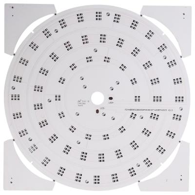 Cina Ultra leggermente base di alluminio parteggiata di alluminio del PWB di 1.3mm LED singola in vendita