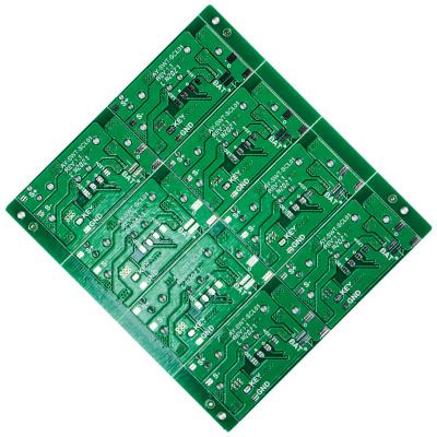 China OEM 4 Layer Double Sided OSP FR4 PCB Resin Plug Hole GPS PCB for sale