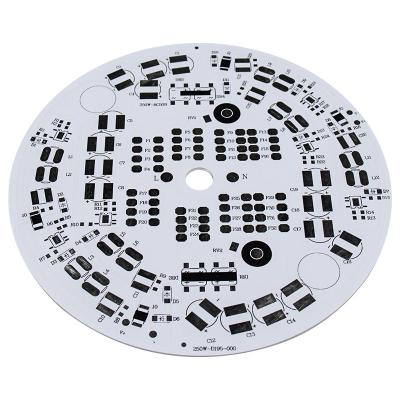 Cina Doppi servizi parteggiati placcati dell'Assemblea del PWB del circuito parteggiato singoli del PWB di alluminio del LED in vendita