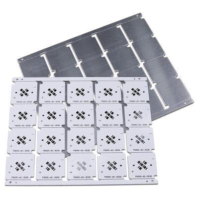中国 HASL ENIG OSPの液浸のLEDの管ライトのための銀製アルミニウム基質PCB 販売のため