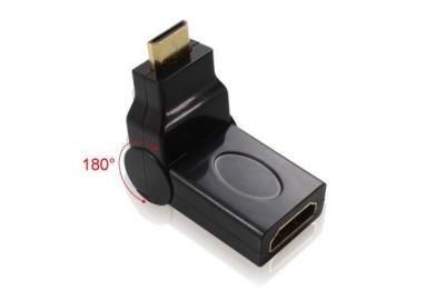 China 180 Degree Rotation Swivel MINI HDMI Male to HDMI Female M/F Adapter Converter for sale