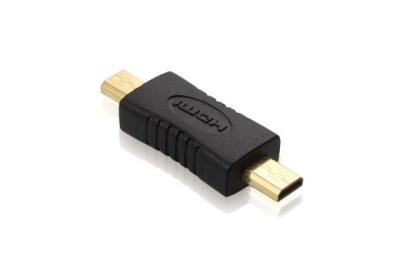 China micro hdmi male to male adapter,hdmi D type adapter for HDTV,monitors for sale