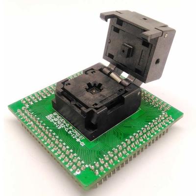 China QFN24 MLF24 WLCSP24 to DIP24 Programming Socket Pin Pitch 0.5mm IC Body Size 4x4mm IC550-0244-015-G Test Socket Adapter for sale