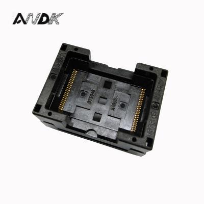 China TSOP48-0.5 Open Top Broad Body Burn in Socket L85 Size14.2*18.4 IC Test Socket Flash Adapter Conversion Block for sale