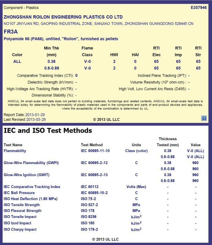UL - Shenzhen Realrun Electronic Co., Ltd.