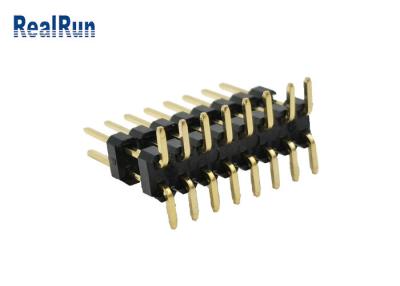 中国 低い現在のPinヘッダーのコネクター2.54mm 16のPosの二重列の縦のタイプ金SMD 3A 販売のため