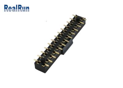 Cina connettore di plastica del PWB di posizione dell'isolante 2x13P di altezza 3.5mm dell'intestazione femminile di 2.54mm SMT in vendita
