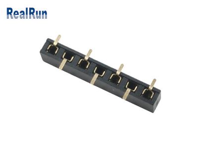 中国 2.54mmの単一の列PCBのコネクターの金張り7 Pinの表面取り付けSMDヘッダーのコネクター 販売のため