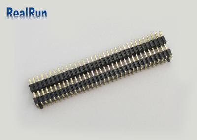 Cina Maschio 2X33p dell'istantaneo 1.0mm Pin Header Connector SMT dell'oro di PA6T con la plastica doppia di strato della posta in vendita
