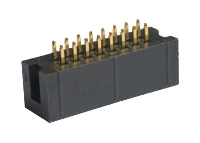 中国 箱2.54 mmヘッダーのコネクター ワイヤーへの穴板を通る180度のすくい 販売のため