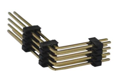 Cina Connettore 1.27mm dell'intestazione di Pin del nero 8 plastica ad angolo retto di tipo tre di due file in vendita