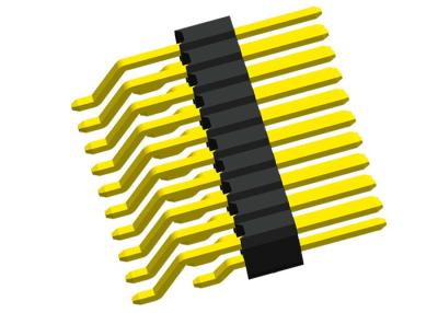 Cina Tipo orizzontale il nero 1.27mm di SMT della doppia di fila intestazione di Pin dell'intestazione di Pin di 2x20 in vendita