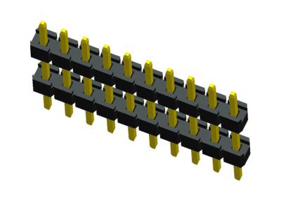 Китай Контактный разъем Pcb высоты строки 2.0mm соединителя заголовка Pin DC500V SMT одиночный продается