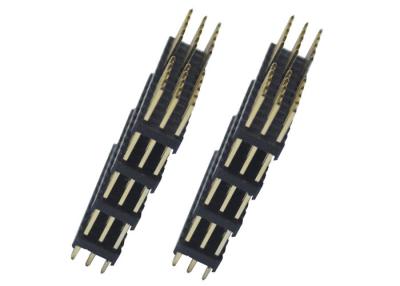China Quatro fileira plástica do passo 36P três da C.A. 2.54mm de Pin Header Connector 500V à venda
