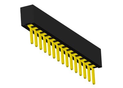 Cina Tipo 15 fila diritto 1.0mm x 2.1mm di SMT del connettore femminile dell'intestazione di Pin singola in vendita