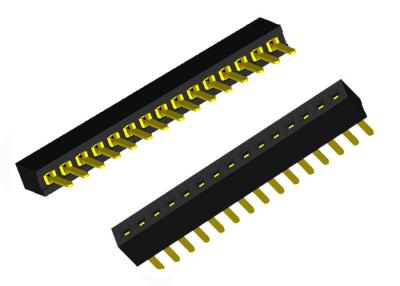 Cina Tipo 15 fila diritto 1.0mm x 2.1mm di SMT del connettore femminile dell'intestazione di Pin singola in vendita