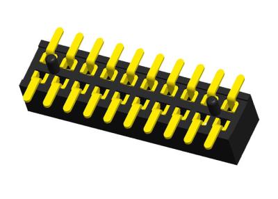 中国 まっすぐに20のピンヘッダーのコネクターの女性180度のタイプ倍の列1.0X2.1mm 販売のため