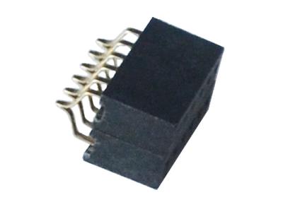 中国 /倍の列の女性ヘッダー1.27mm 6ピン コネクタ横のSMTのタイプ選抜して下さい 販売のため