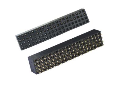 Cina una lega di rame tetrastica da 180 gradi del connettore dell'intestazione del perno cilindrico della femmina di 2.0mm in vendita