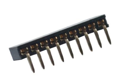 Cina Nero 2.0mm di fila del connettore femminile dell'intestazione di SMT di 90 gradi il singolo attraverso il foro in vendita