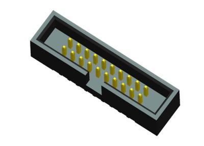 Cina cavo di superficie del supporto di 1.27mm per imbarcarsi sul flash dell'oro del connettore le file di 180 gradi due in vendita