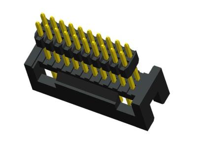中国 穴の抵抗電圧500V AC/DCによってコネクターに乗る1.27mmケーブル 販売のため