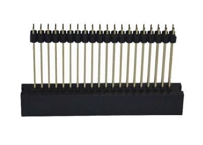 中国 PCB板タイプ2.0 Mmのピッチのコネクター40 ピンのすくいの二重プラスチックまっすぐ 販売のため