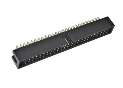 Cina Intestazione a forma di scatola di Pin del passo 50 del PWB di grado ad angolo retto 2.54mm del connettore 90 in vendita