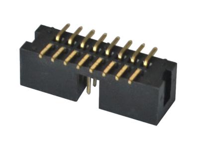 Cina Tipo maschio PBT di SMT del passo del connettore 2.54mm dell'intestazione della scatola/materiale isolante di PA6T in vendita