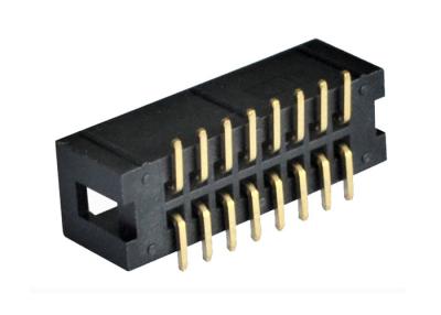 中国 男性箱ヘッダーのコネクター2.54mmピッチSMTのタイプPBT/PA6Tの絶縁体材料 販売のため