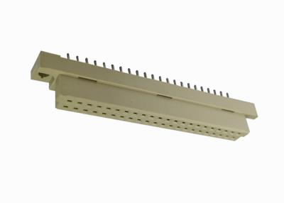 China Van de de Rijspeld van de koperlegering de Dubbele van de Kopbal 2.54 Mm Hoogte Vrouwelijke Rechte 180 Graad Te koop