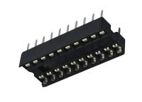 China PCB Board 20 Pin Dip Socket Explosion Proof 500V AC Withstanding Voltage for sale