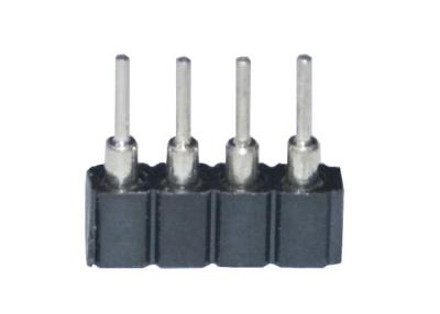Cina bordo di plastica della femmina di Pin 1x4 dell'intestazione rotonda di Pin per imbarcarsi sull'intestazione 1.27mm di Pin in vendita