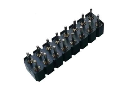 Cina Lavorato intorno alla IMMERSIONE femminile PPS 2.54mm 180° UL94V 0 del connettore dell'intestazione di Pin in vendita