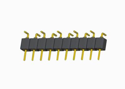 Cina tipo maschio e femminile di singola fila della femmina di 2.54mm dell'intestazione rotonda di Pin delle intestazioni di SMT in vendita
