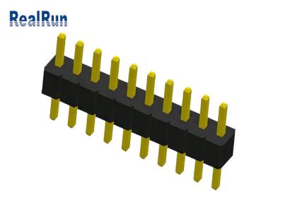 中国 1.0mmピッチ10 Pin PA6T 0.75Aの単一の列ヘッダーのコネクター 販売のため