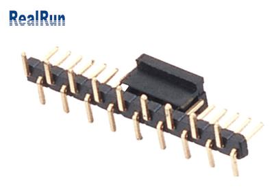 中国 SMT SMDの単一の列9P 1.0mmピッチ男性ヘッダーのコネクターUL94V-0 販売のため