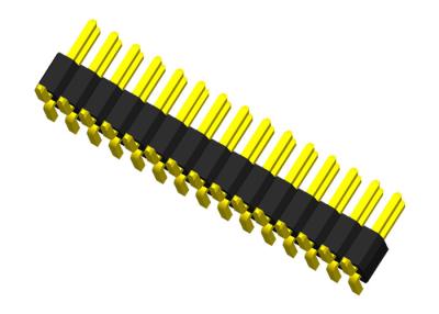 中国 PA6T 1.0mmの二重列2x10P SMD Pinヘッダーのコネクター 販売のため