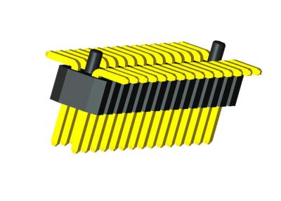 中国 1.0mmピッチの位置のポストが付いている二重列SMT Pinヘッダー0.75A 販売のため