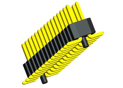中国 1.0mmピッチの位置のポストが付いている二重列SMT Pinヘッダー0.75A 販売のため