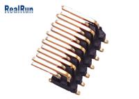 China 90 Degree 14P UL94V-0 Surface Mount Header Connector 1A for sale