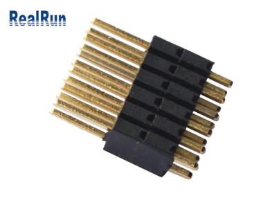 Cina Altezza doppia Pin Header Connector di fila 1.27mm dell'isolante di PA9T in vendita