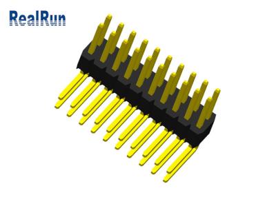 Cina Angolo retto 1.27mm UL94V-0 tramite il connettore PA6T del PWB del foro in vendita