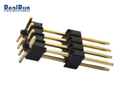 Cina Passo dell'UL 94V-0 Pin Header Connector 1.27mm con il piolo di posizione in vendita