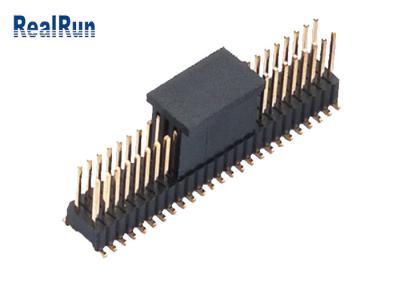 Cina PWB 1.27×2.54mm SMT SMD PA9T Pin Header Connector in vendita