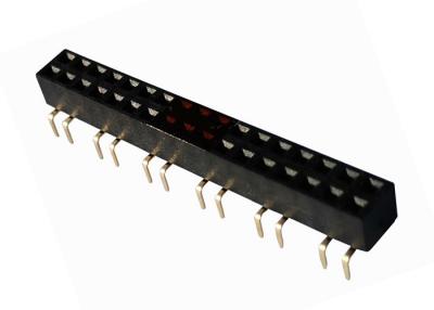 Cina intestazione femminile 3A di fila doppia femminile 2×12P di 2.54mm in vendita